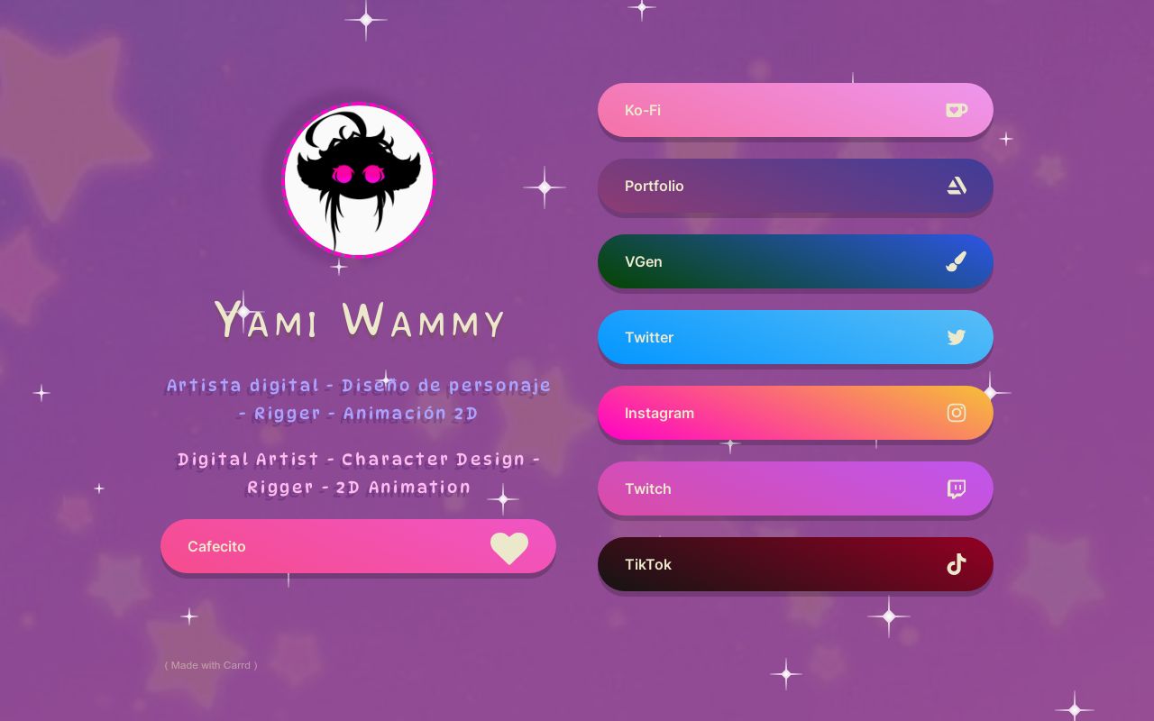 Yami Carrd principal